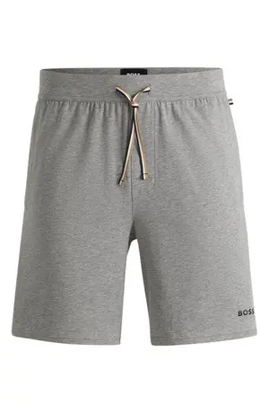 BOSS Unique Drawstring Jersey Lounge Shorts