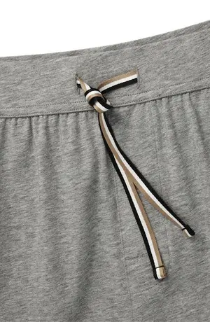 BOSS Unique Drawstring Jersey Lounge Shorts