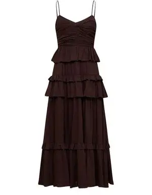Diane Von Furstenberg Kali Dress - Brown