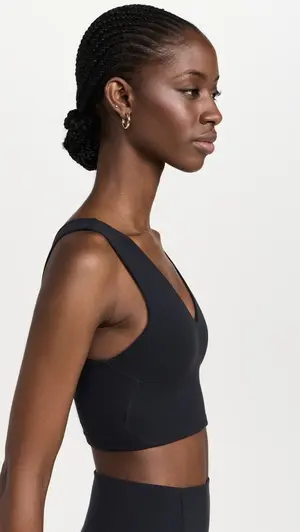 Free People Never Better Cropped Cami - Black
