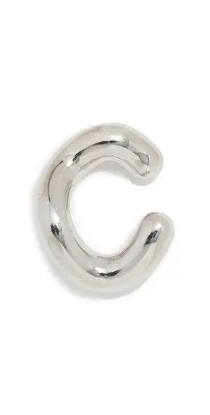 Charlotte Chesnais Wave Clip-on Earring - Argent