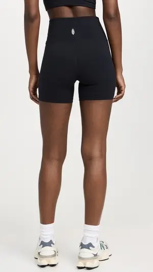 Free People Never Better Bike Shorts - Black