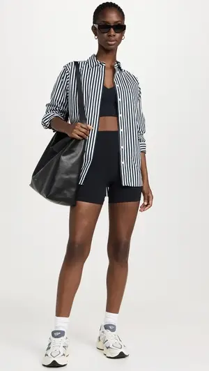 Free People Never Better Bike Shorts - Black
