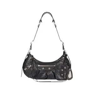 Balenciaga Le Cagole Small Shoulder Bag - Black