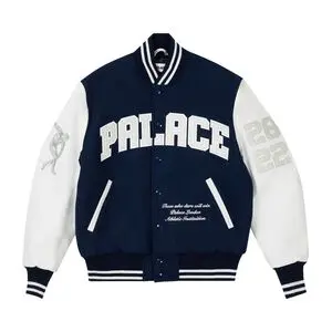 PALACE Greek Varsity Jacket 'blue