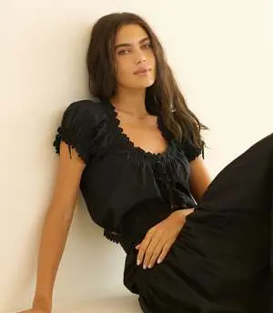 DÔEN Nera Top - Black