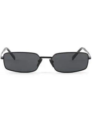 Prada Rectangle-frame Sunglasses - Black