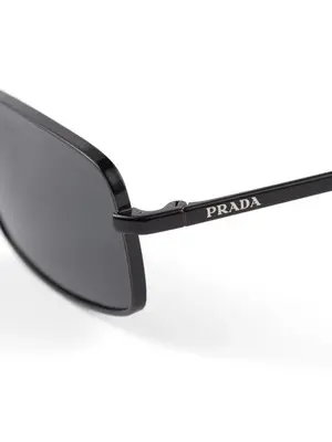 Prada Rectangle-frame Sunglasses