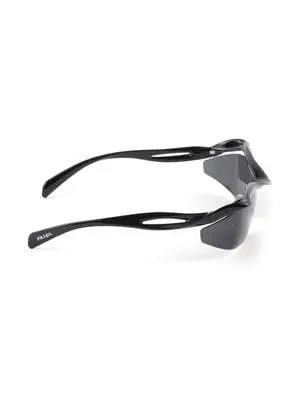 Prada Morph Wraparound-frame Sunglasses