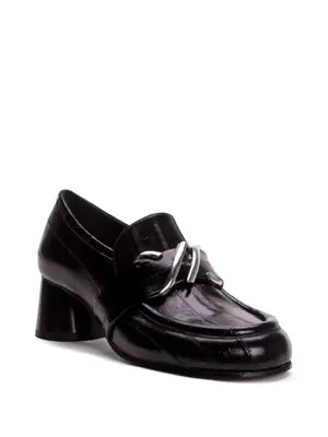 Proenza Schouler Monogram 55mm Leather Loafers