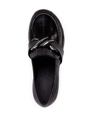 Proenza Schouler Monogram 55mm Leather Loafers