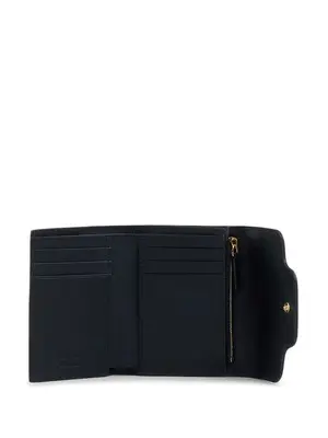 Marni Trunkaroo Trifold Leather Wallet - Black