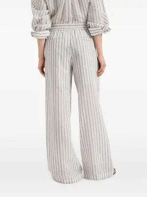 Brunello Cucinelli Pinstriped Trousers