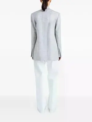 Proenza Schouler Hadley Mélange-effect Blazer - Grey