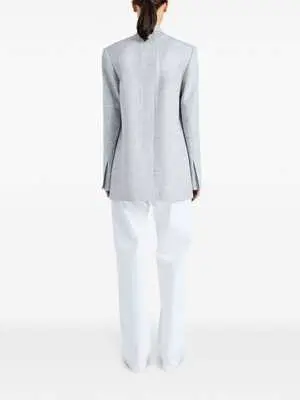 Proenza Schouler Hadley Mélange-effect Blazer - Grey