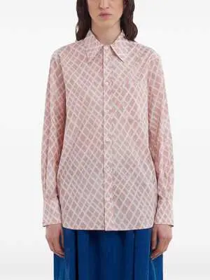 Marni Patterned Long-sleeve Shirt