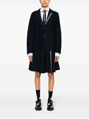 Thom Browne Rwb-tab Jersey Blazer - Blue