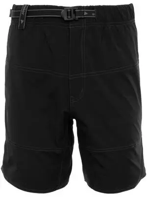 AND WANDER Contrast-stitch Belted Shorts