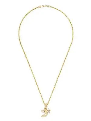 ROSES METALS Roses Metals 14kt Yellow Gold Shooter Pendant Necklace