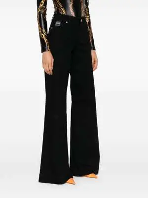 Versace High-rise Wide-leg Jeans