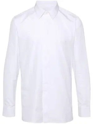 Givenchy 4g-embroidery Poplin Shirt