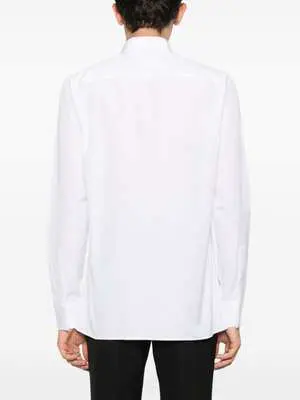 Givenchy 4g-embroidery Poplin Shirt