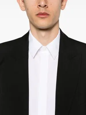 Givenchy 4g-embroidery Poplin Shirt