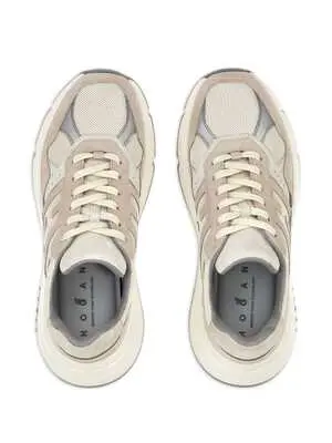 Hogan Panelled Suede Sneakers