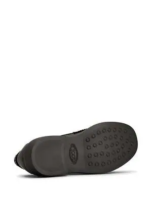 TOD'S Brogue-trim Leather Loafers