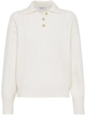 Brunello Cucinelli Cable-knit Cashmere Jumper