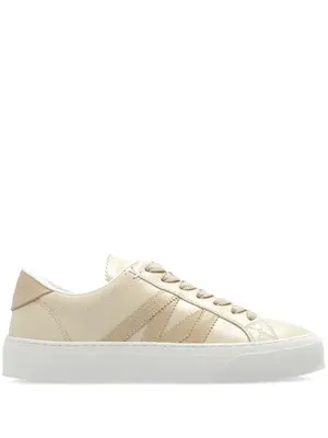 Moncler Monaco M Lace-up Sneakers - Neutrals