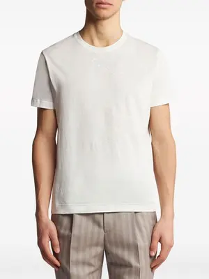 Etro Embroidered-design Cotton T-shirt