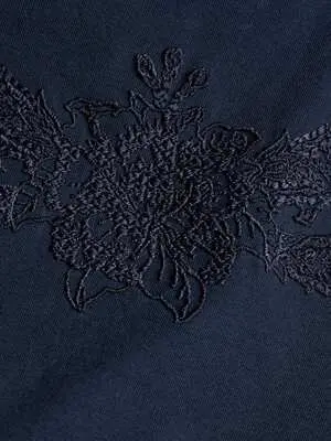 Etro Logo-embroidered Cotton T-shirt