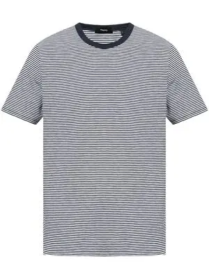 Theory Striped Cotton T-shirt