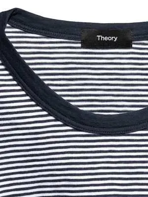 Theory Striped Cotton T-shirt