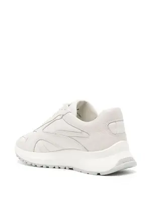 Bally Panelled Leather Sneakers - White