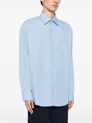 Bally Classic Collar Curved Hem Shirt