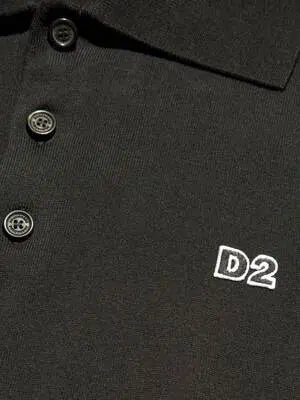 Dsquared2 Logo Patch Polo Shirt