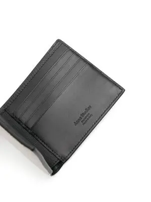 Acne Studios Bi-fold Leather Wallet
