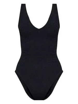 Hunza G V Neck Swimsuits
