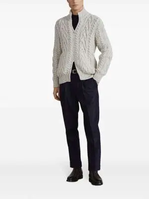 Brunello Cucinelli Cable-knit Zip-up Cardigan