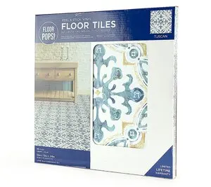FLOORPOPS Tuscan Peel And Stick Floor Tiles