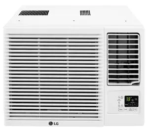 LG ELECTRONICS Lg 7,600 Btu 115v Window-mounted Air Conditione R With Heat - One-color
