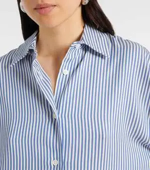 THE FRANKIE SHOP Lui Pinstripe Shirt