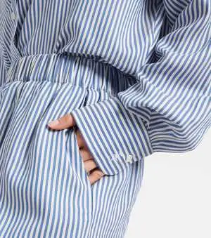 THE FRANKIE SHOP Lui Pinstripe Shirt