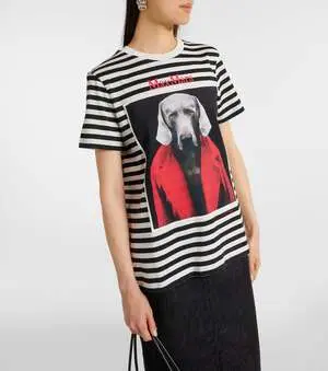 Max Mara Printed Cotton Jersey T-shirt