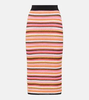 Missoni Cotton-blend Midi Skirt