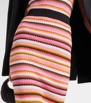 Missoni Cotton-blend Midi Skirt