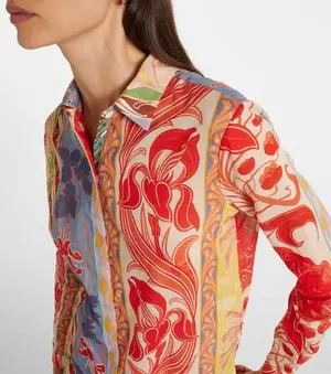 Etro Printed Cotton Shirt