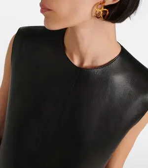TOTEME Leather Top